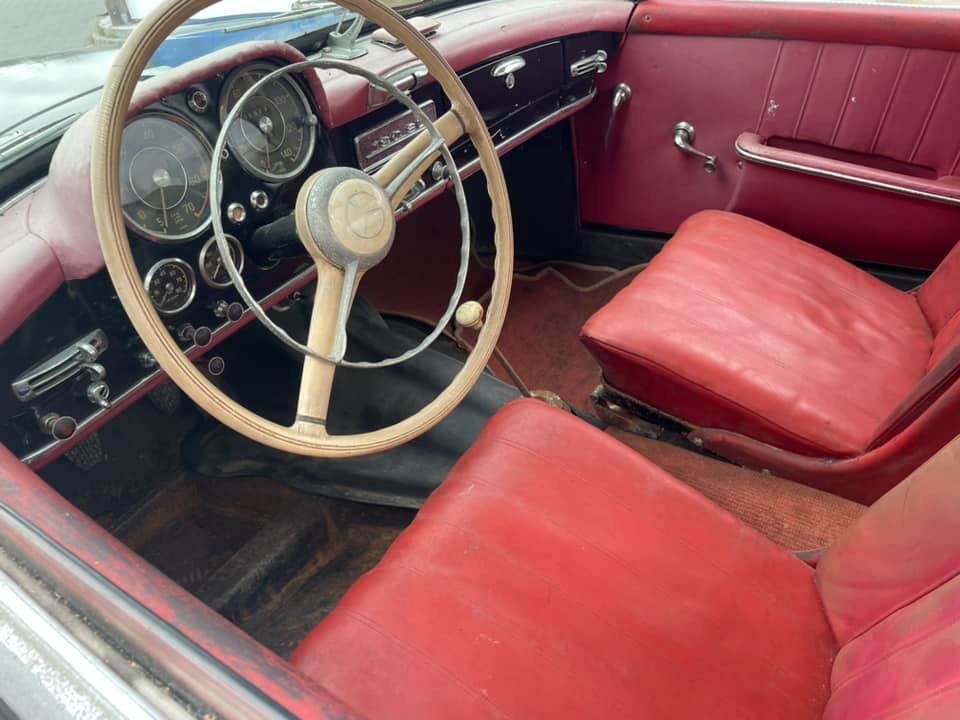 Mercedes 190sl 1955 bucket seats – Retro Garage 541