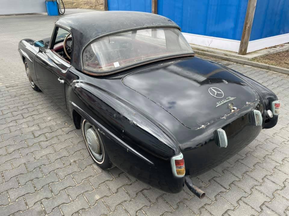 Mercedes 190sl 1955 bucket seats – Retro Garage 541