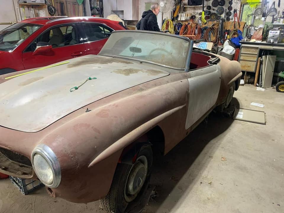 Mercedes 190sl Bucket Seats – Retro Garage 541