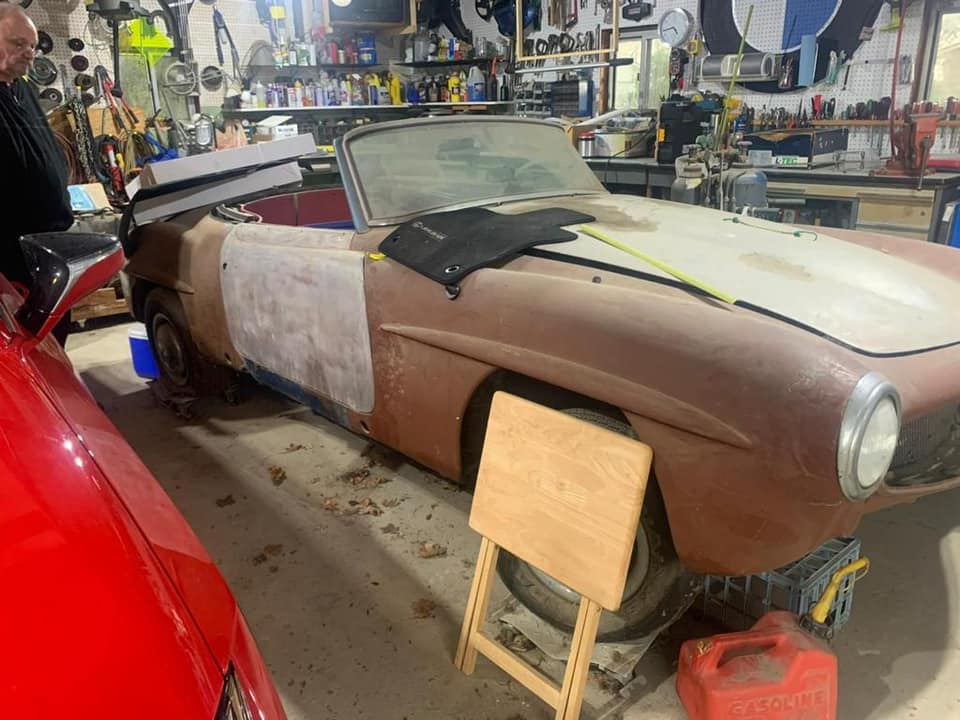 Mercedes 190sl Bucket Seats – Retro Garage 541