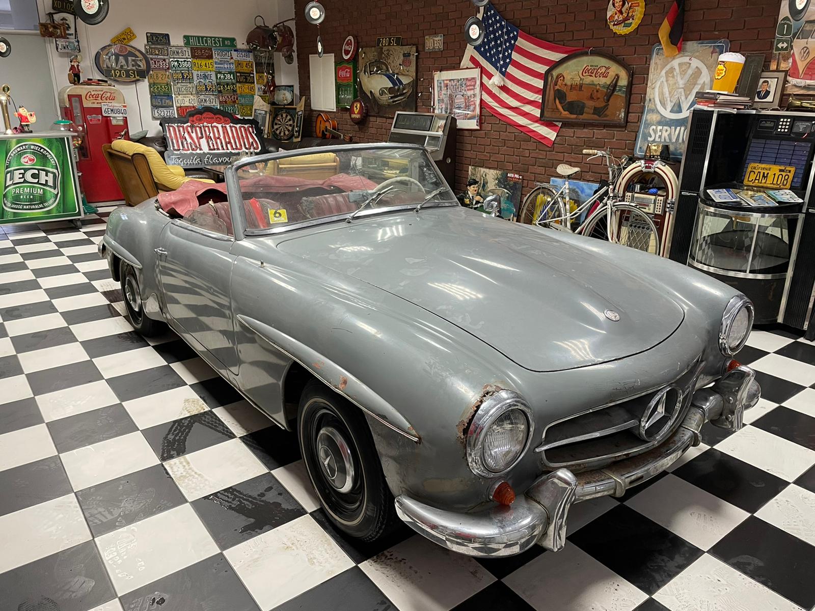 Mercedes 190sl Great Body Original – Retro Garage 541