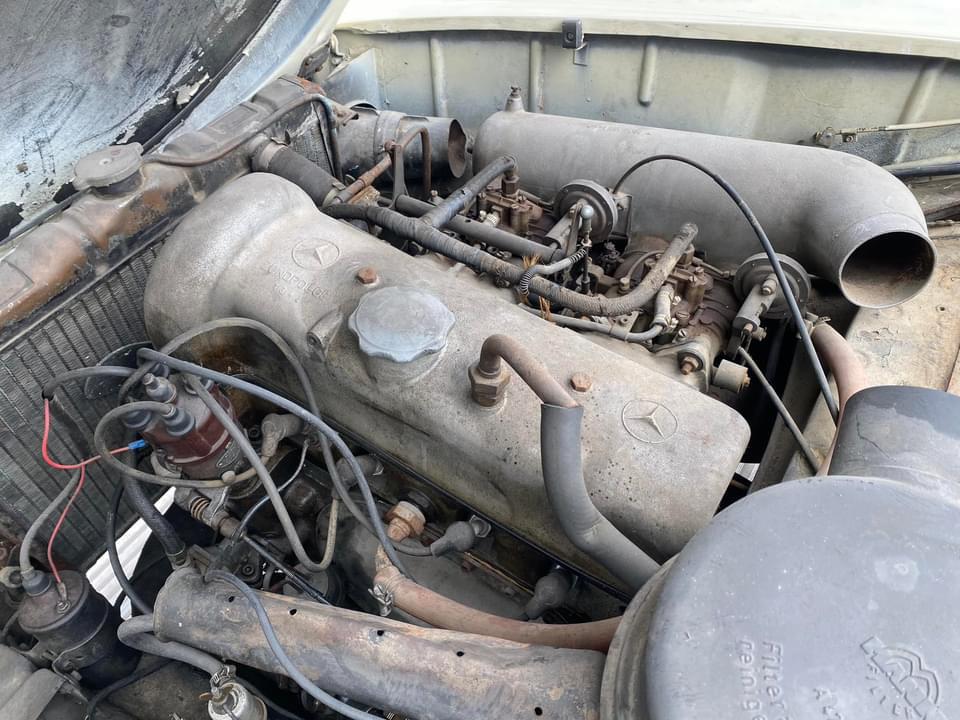Mercedes 190SL Number: 239 Bucket seats 1955 – Retro Garage 541