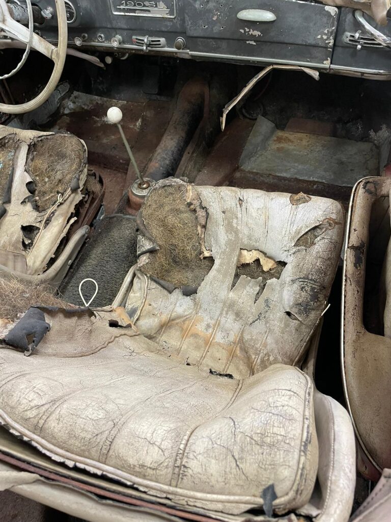 Mercedes 190SL Very Early 1955 Bucket Seats No: 395 – Retro Garage 541
