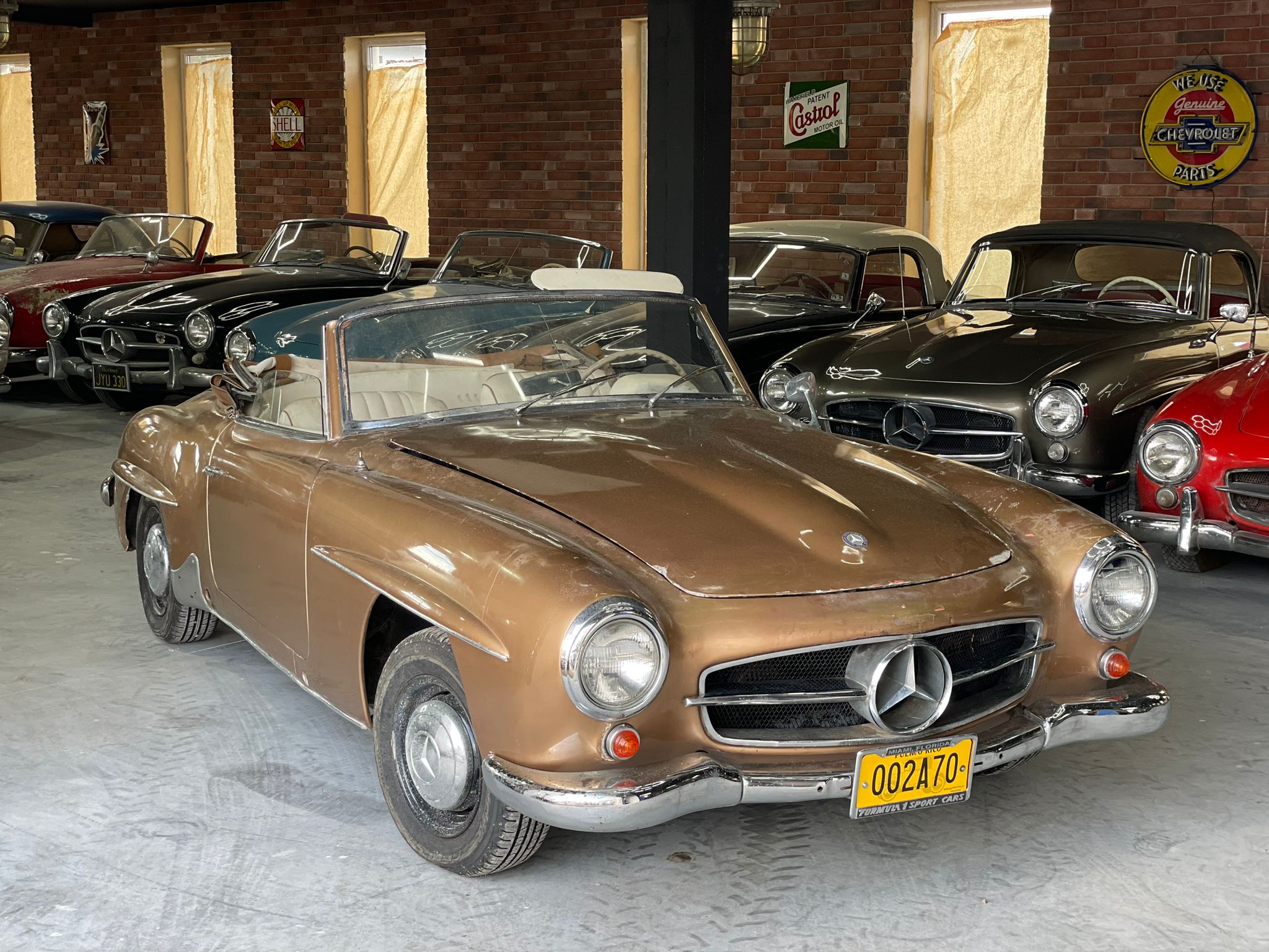 Mercedes 190SL Matching Numbers Great Project – Retro Garage 541