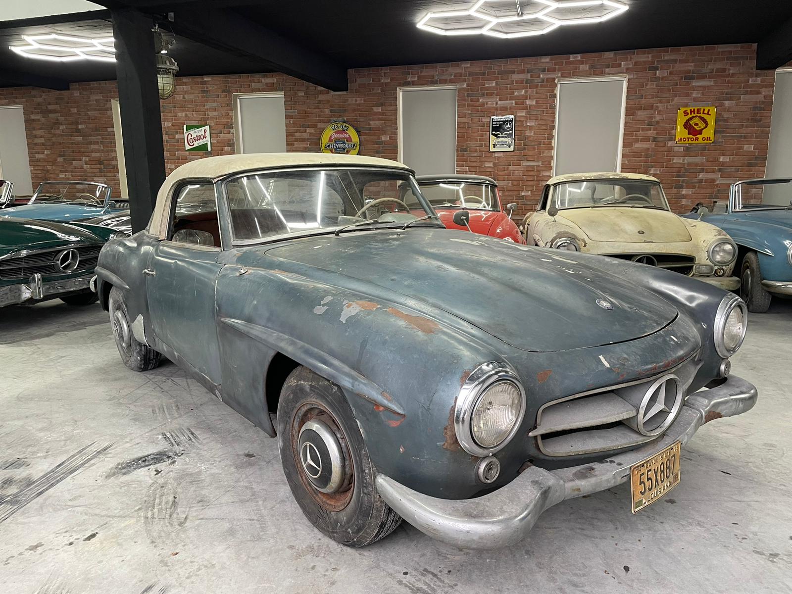 Mercedes 190SL Original Complete Matching – Retro Garage 541
