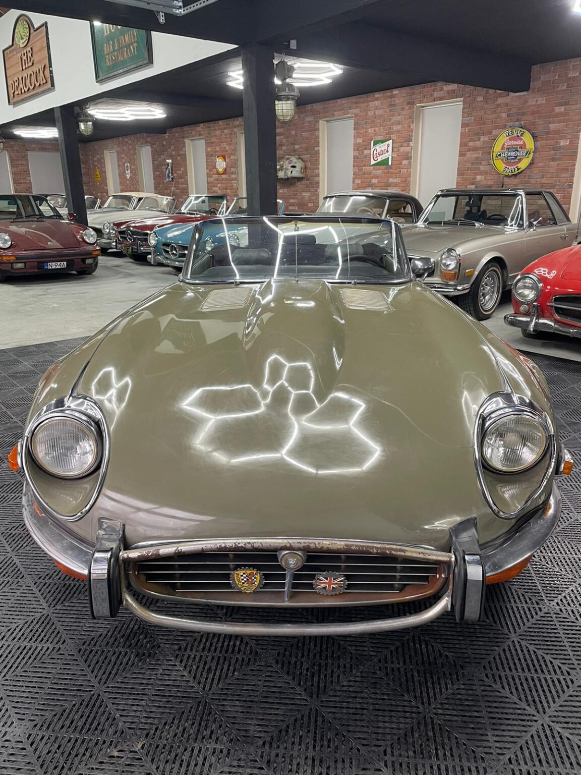 Jaguar E Type Convertible V12 All original California Car – Retro ...
