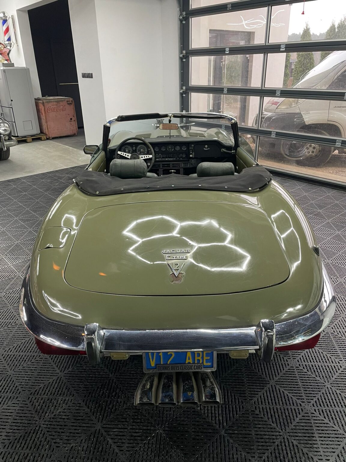 Jaguar E Type Convertible V12 All original California Car – Retro ...